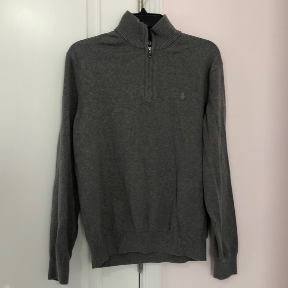Izod | Sweaters | Mens Large Izod Sweater In Gray | Poshmark